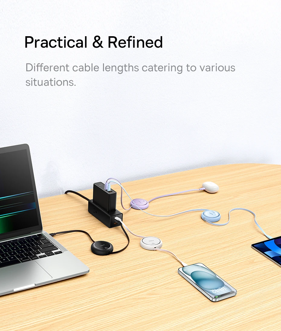 Retractable Compact Ultra Fast Charging Cable - Shiremstore.com