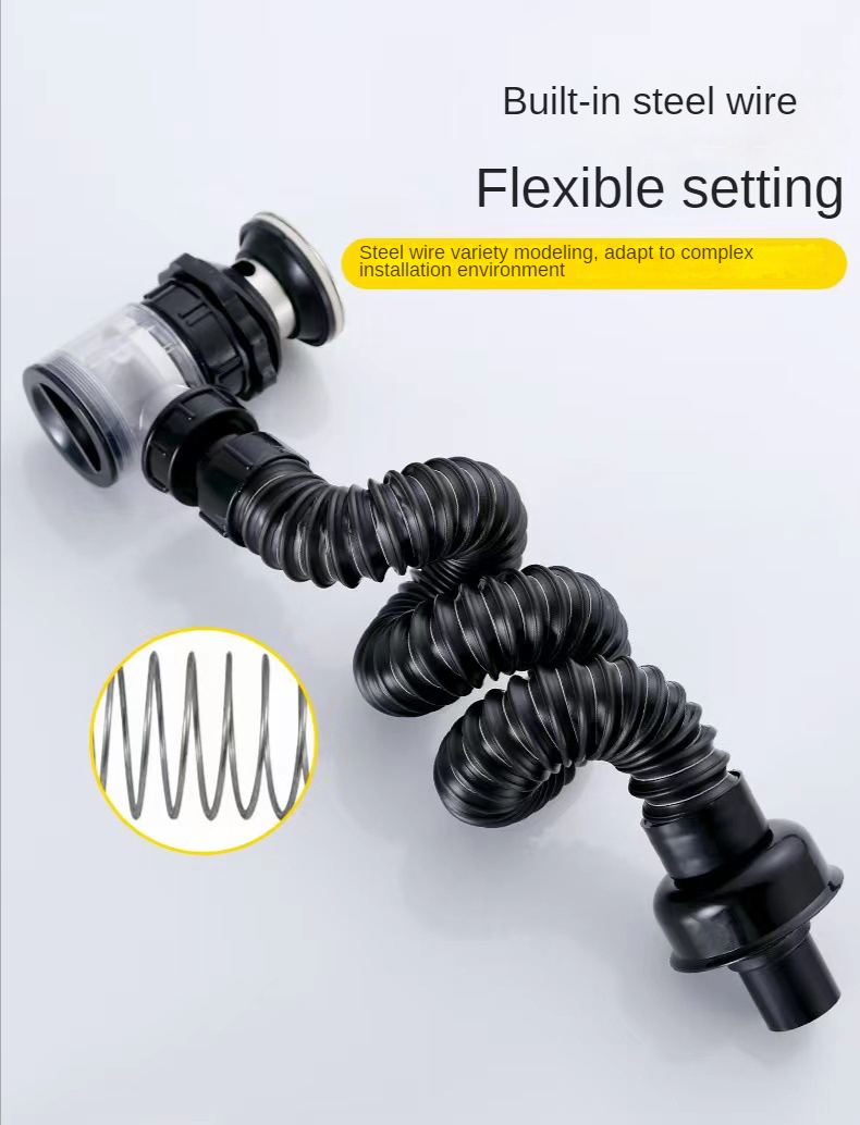 Universal Easy Drain Foldable Pipe - Haloro