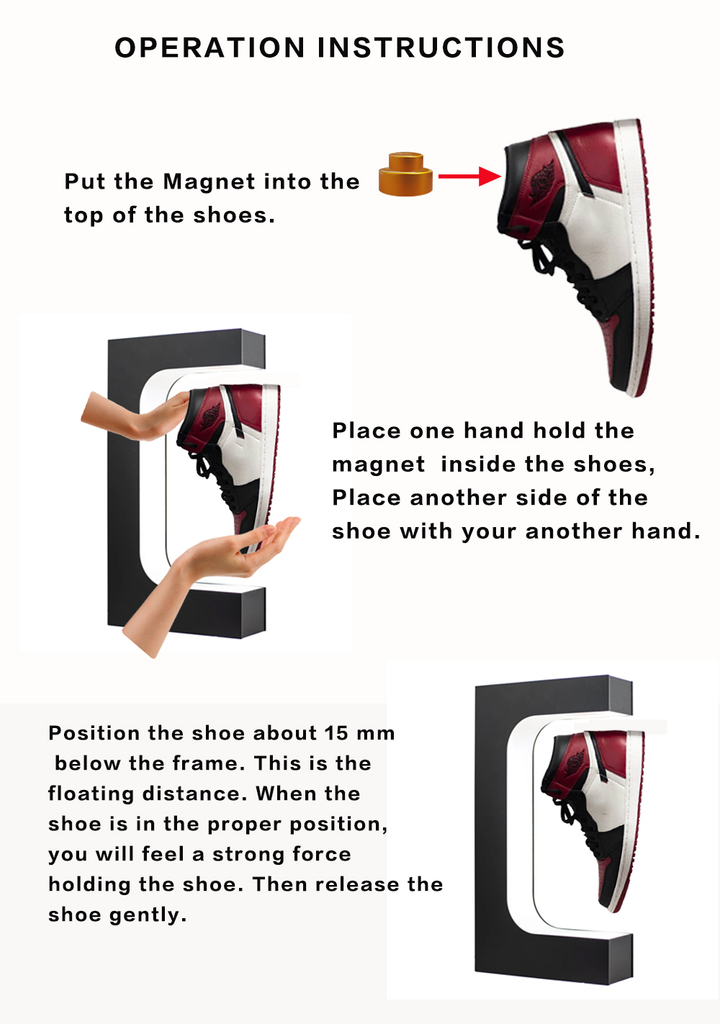 Magnetic Levitating Sneaker Stand - Luxistra