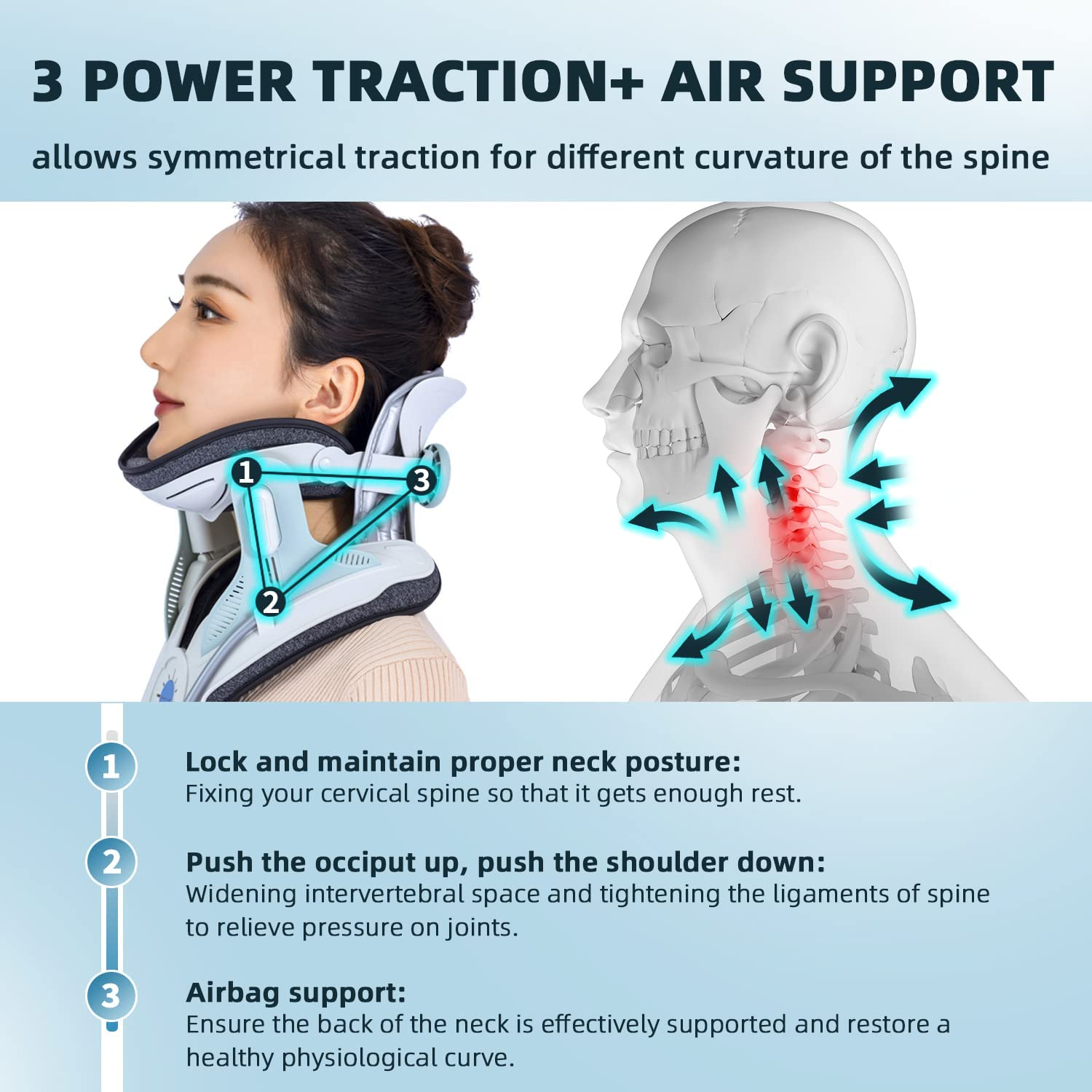 Cervitrax Gen-2 Cervical Traction Collar - Luxistra